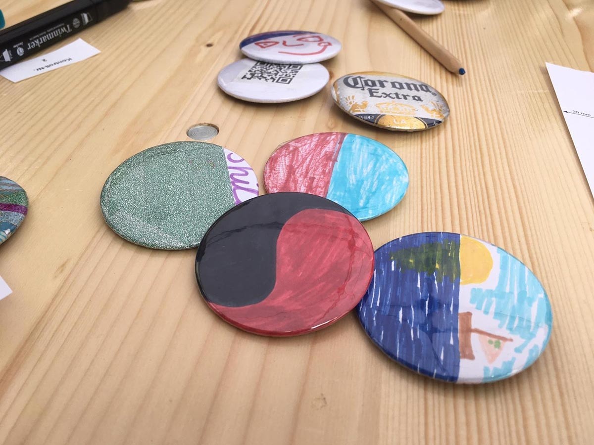 Buttonmaschine mieten | für Buttonbasteln | preiswerter Verleih