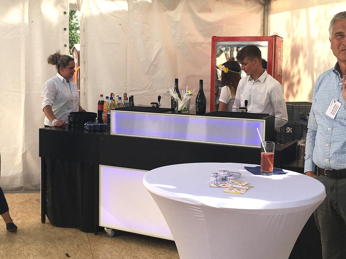 Bar mieten | Bartresen inkl. Vollservice | Bar Verleih für Events
